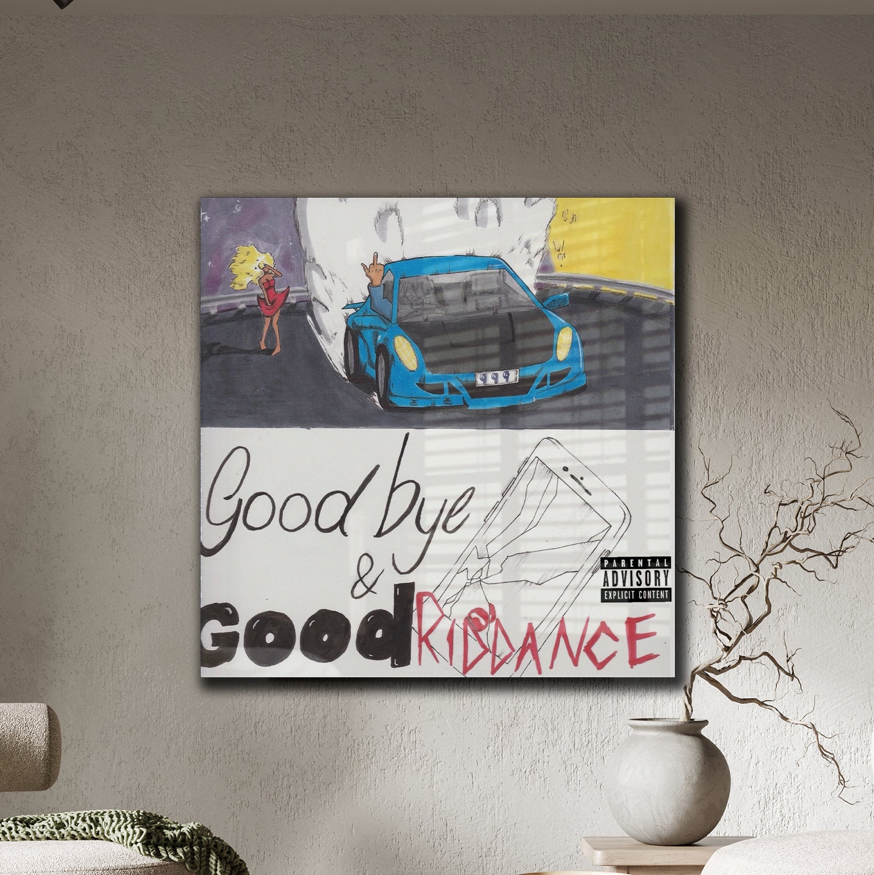 Goodbye & Good Riddance Acrylic Plaque – Aozora