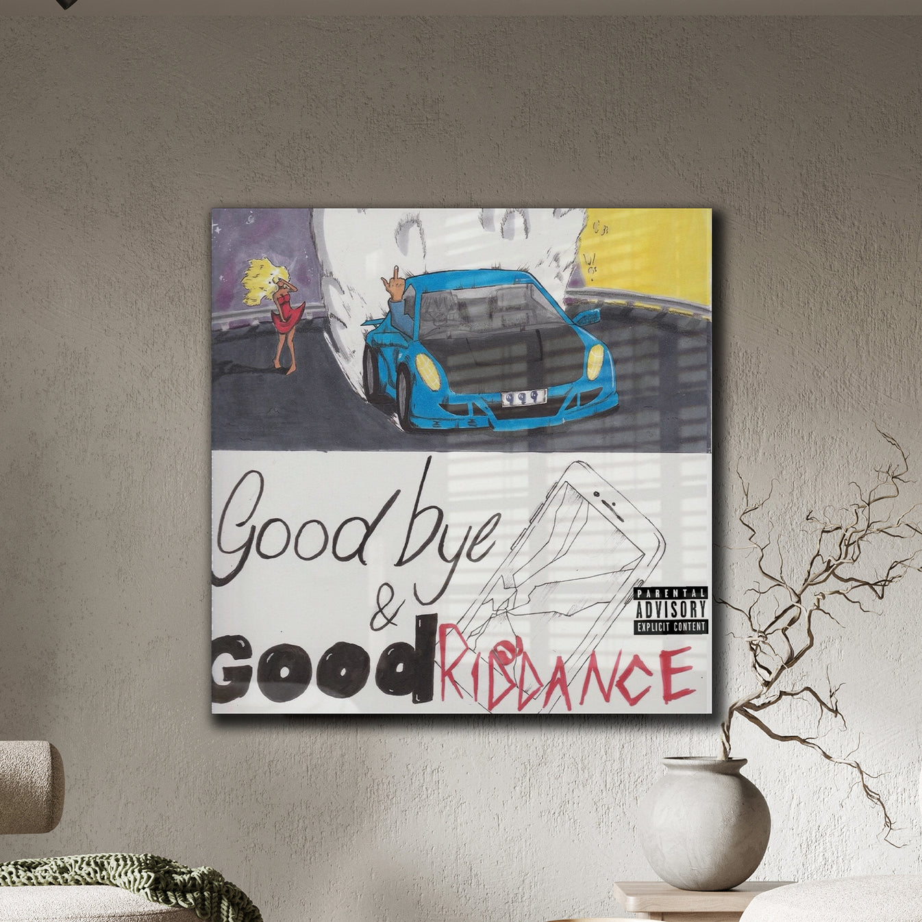Goodbye & Good Riddance Acrylic Plaque – Aozora