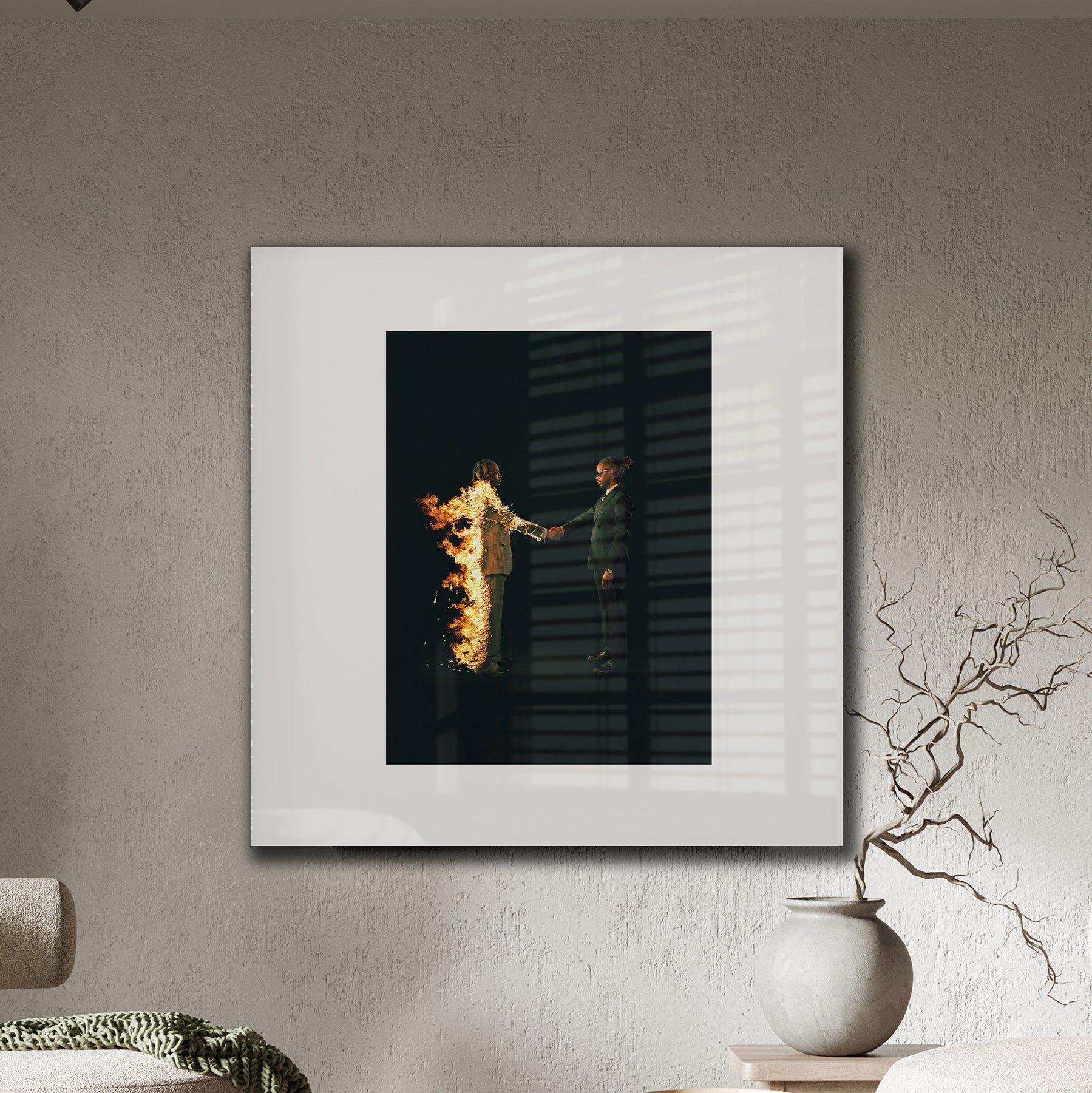 Heroes And Villains Acrylic Plaque – Aozora