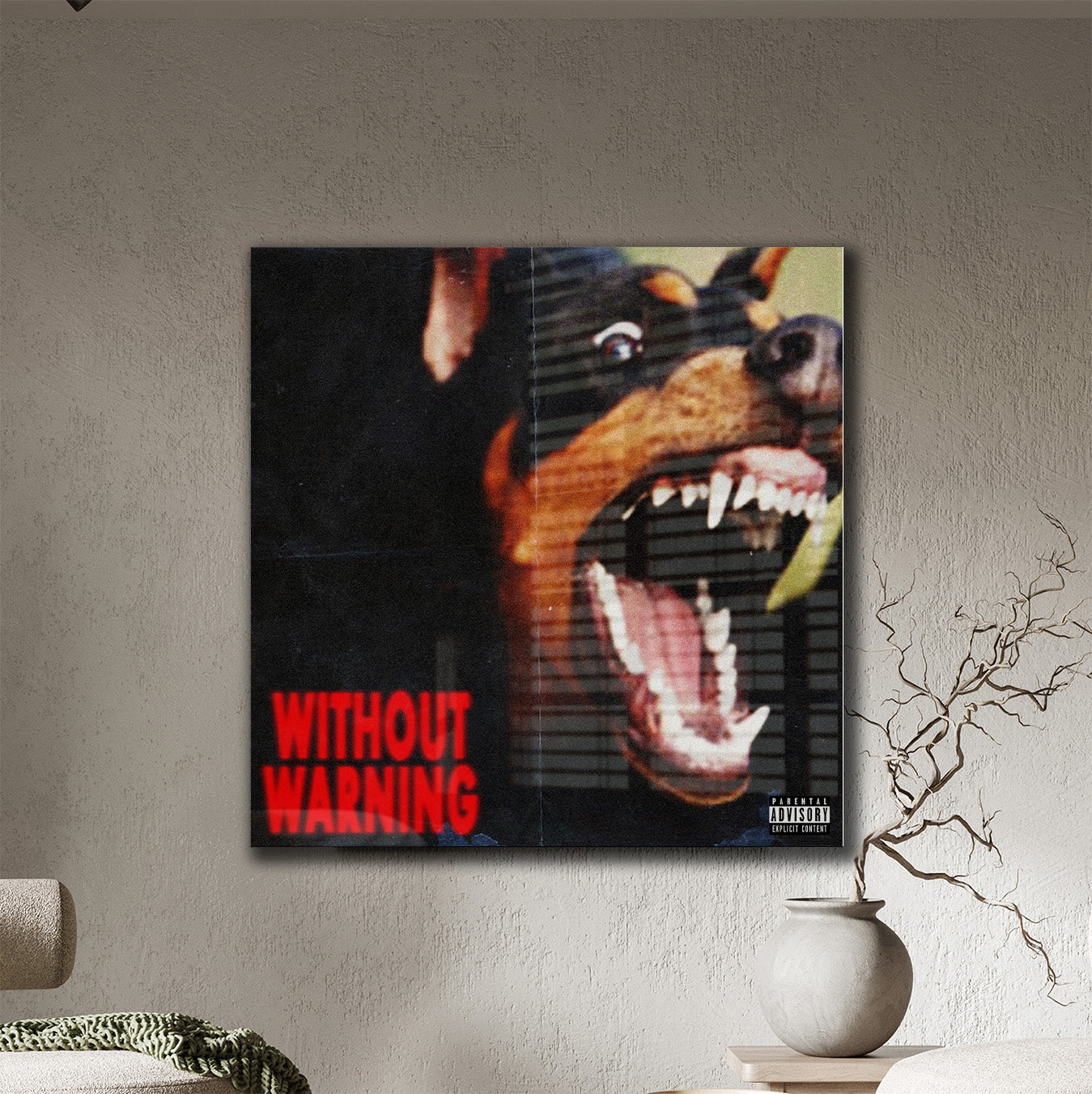 Without Warning Acrylic Plaque – Aozora