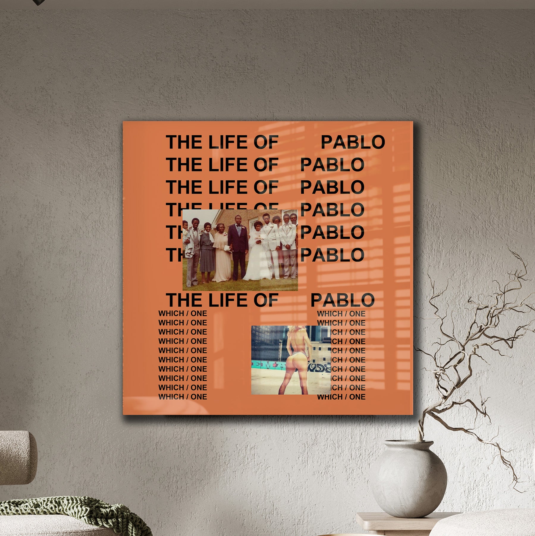 The Life Of Pablo Acrylic Plaque – Aozora