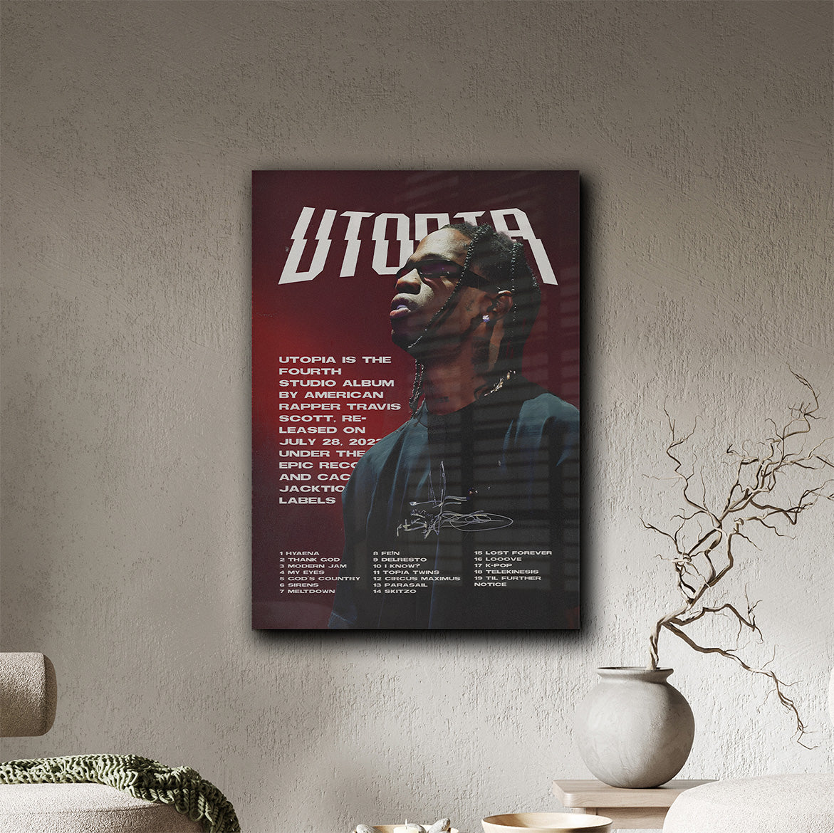 Utopia Acrylic Poster – Aozora