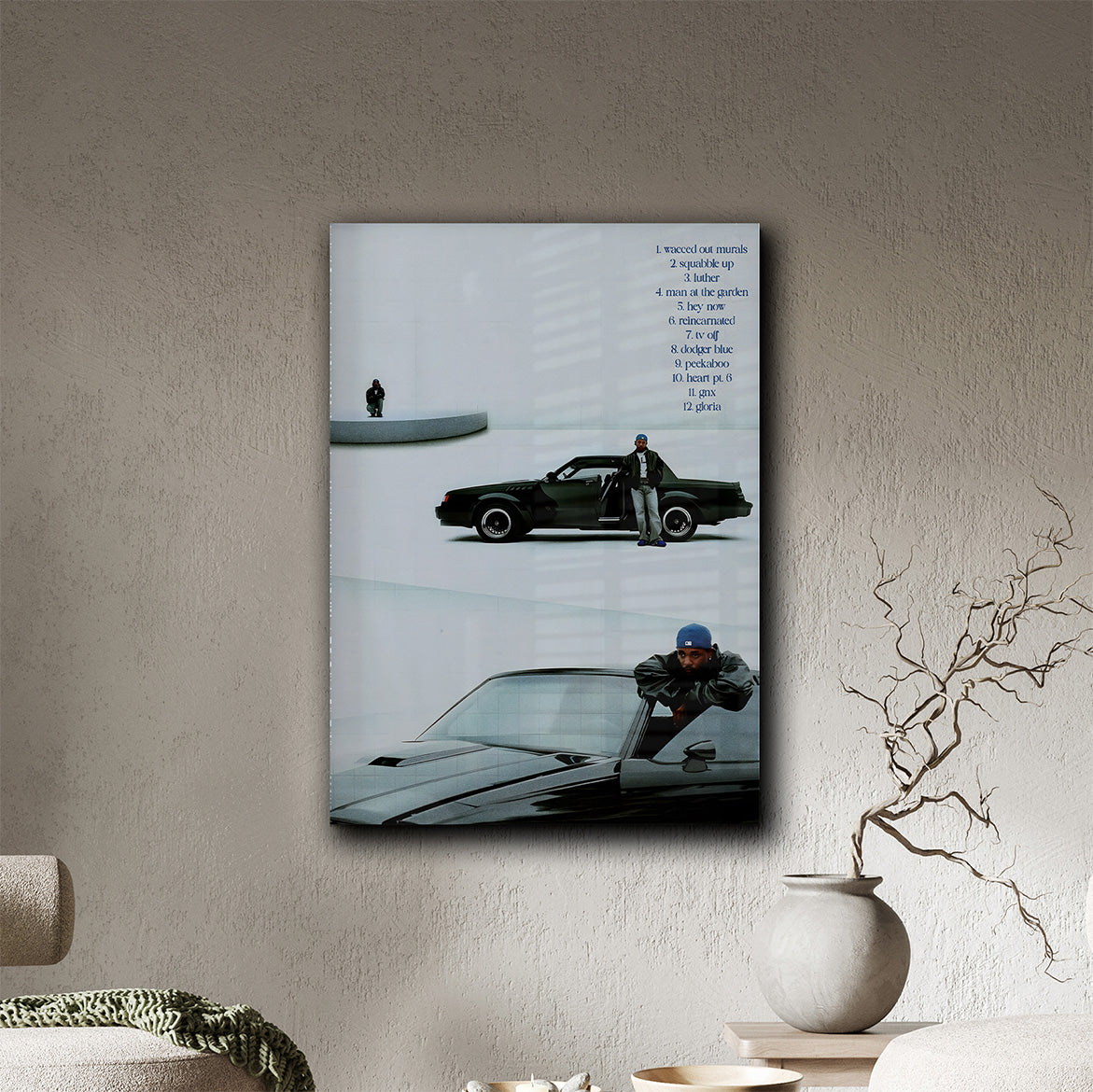 GNX Tracklist Acrylic Poster – Aozora